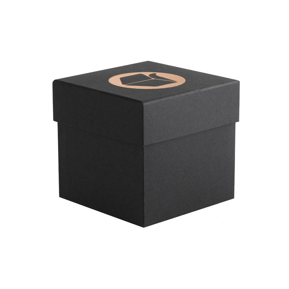 Foil Branded Luxury Rigid Candle Gift Box Large | Eco Kraft Box ...