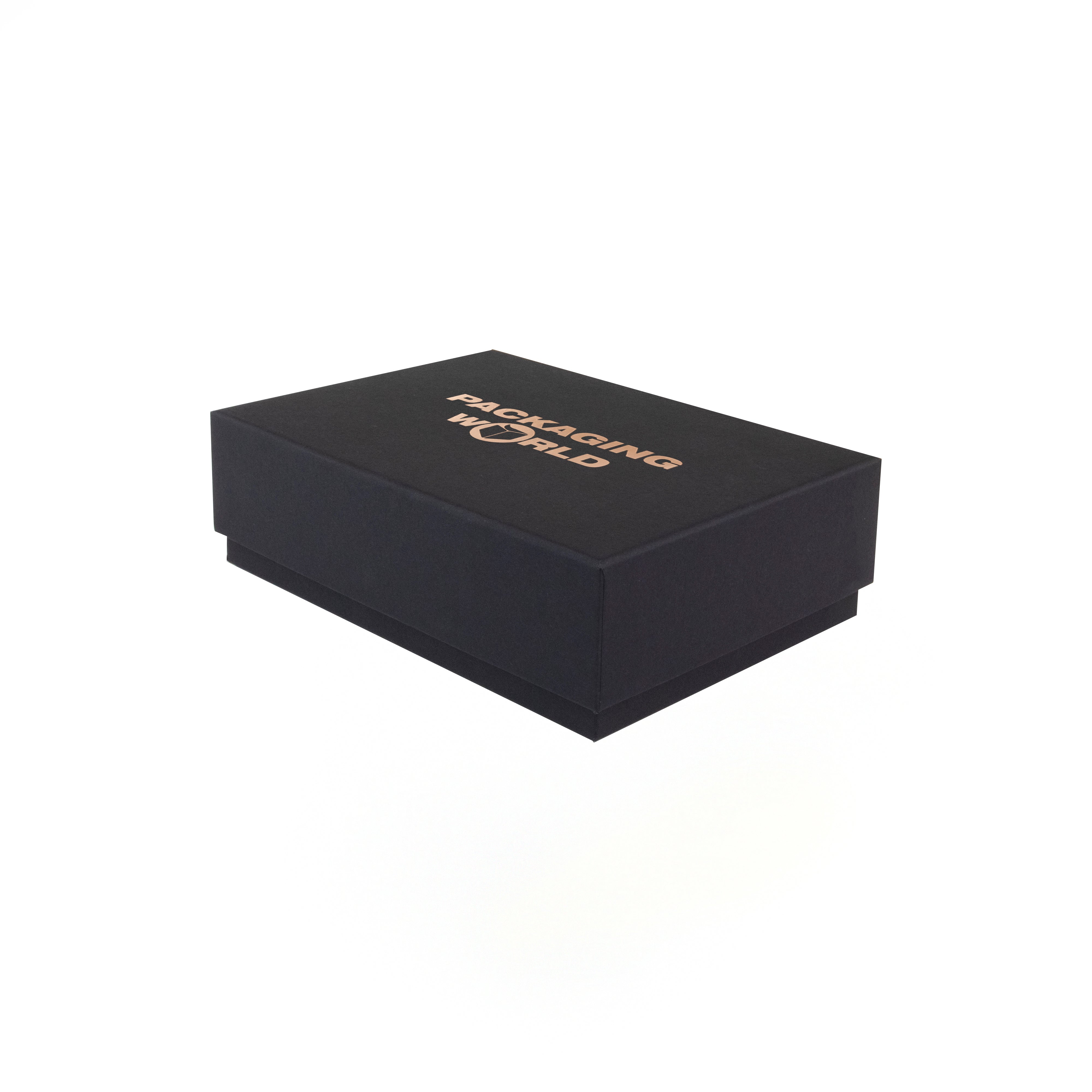 Foil Branded A6 Deep Luxury Rigid Presentation Gift Box – Packaging World